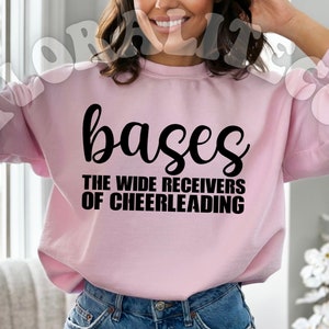 Base Svg, Cheer Base Svg, Base Cheerleading Svg, Funny Cheer Svg, Cheer ...