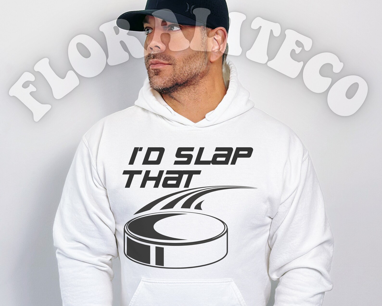 I'd Slap That SVG Funny Hockey SVG Hockey Puck SVG - Etsy Canada