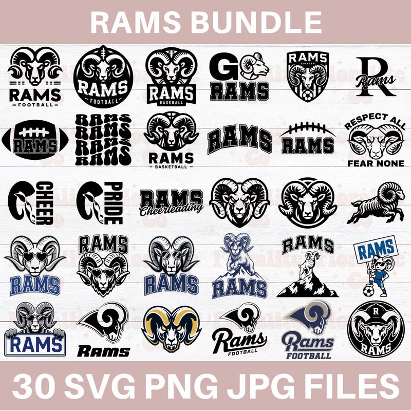 Ram Logo Cricut - Etsy