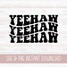 Yeehaw SVG, Western Cut File, Cowgirl PNG, Yeehaw Shirt Design, Digital ...