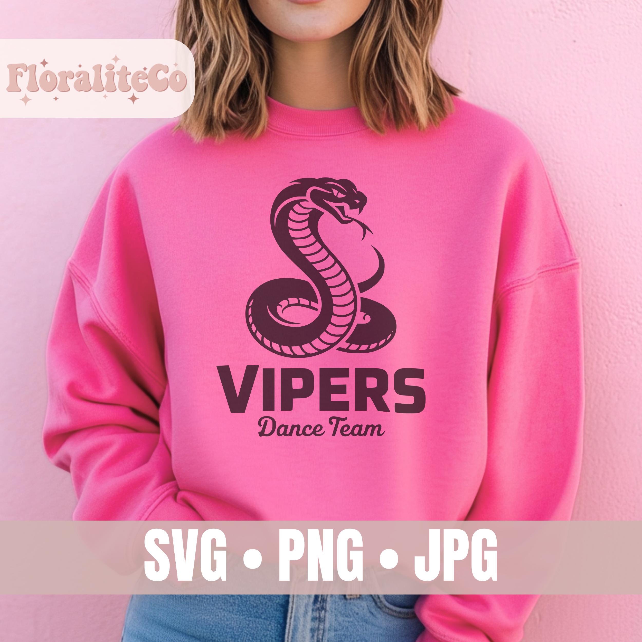 Vipers Mascot SVG PNG Bundle, Baseball Logo Design, Vipers Football ...