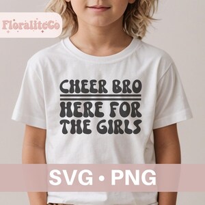 Cheer Brother Bundle SVG PNG, Cheer Bro Shirt Designs, Funny ...