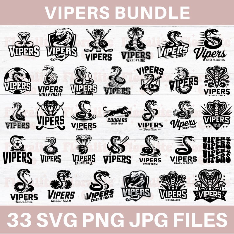 The Football Team Vipers - Etsy