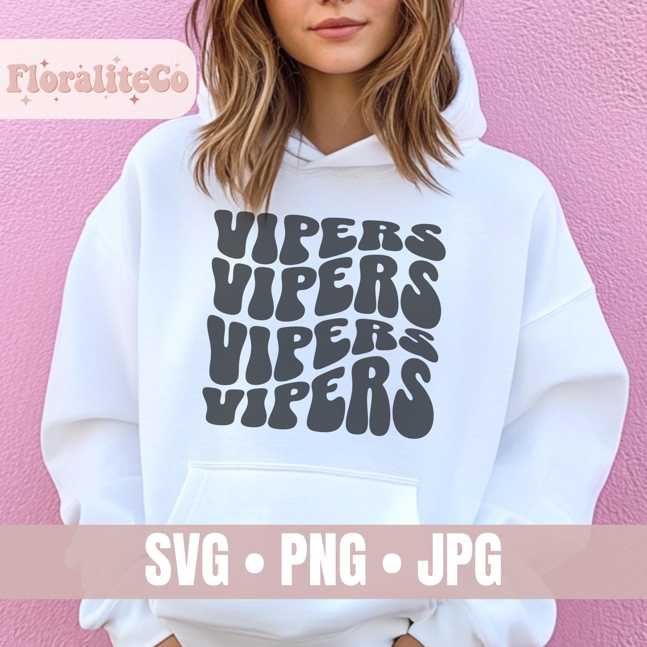 Vipers Mascot SVG PNG Bundle, Baseball Logo Design, Vipers Football ...