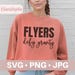Cheer Flyer Svg Png, Flyers Defy Gravity Svg, Funny Cheerleading Svg ...