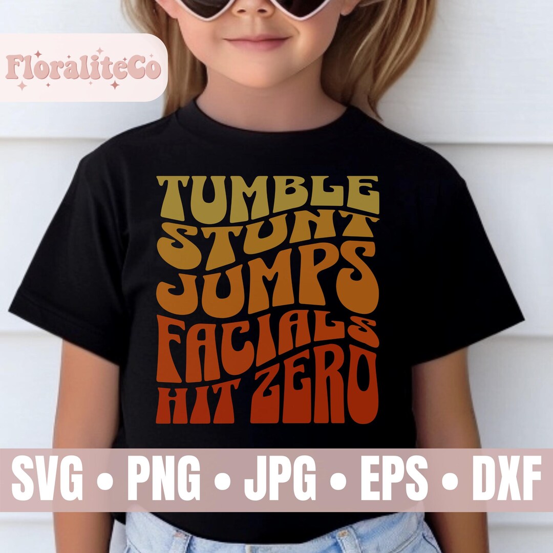 Hit Zero Svg, Cheerleading Svg, Cheerleader Svg, Tumble Svg, Stunt Svg ...