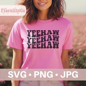 Yeehaw SVG, Western Cut File, Cowgirl PNG, Yeehaw Shirt Design, Digital ...