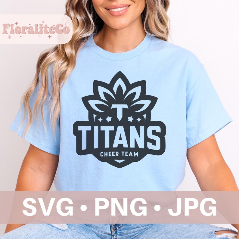 Titans SVG PNG Bundle, Typography, Titans Cheer Svg, Titans Football ...