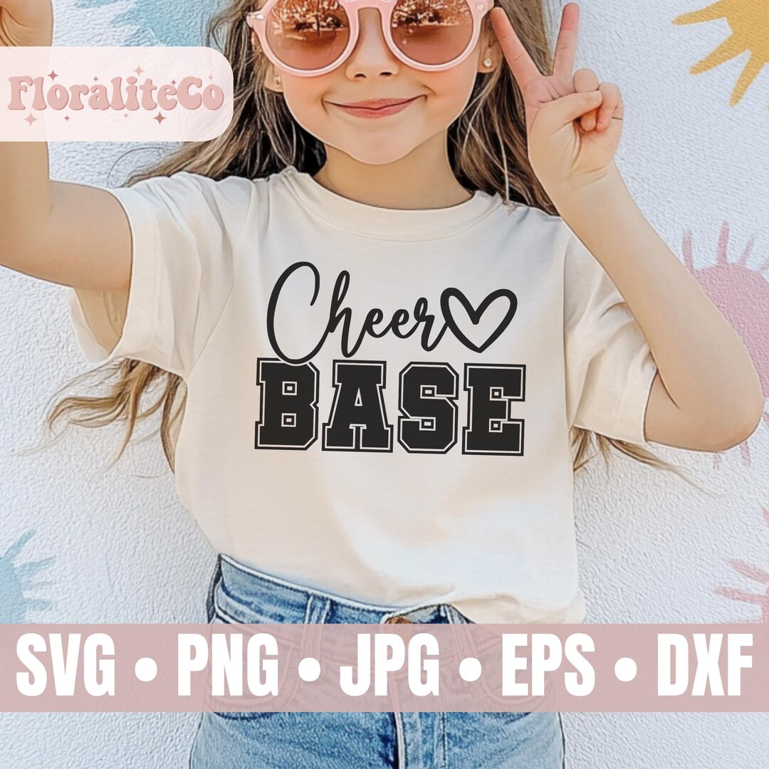 Cheer Base Svg, Hit Zero Svg Png, Cheer Svg Png, Cheerleading Svg ...