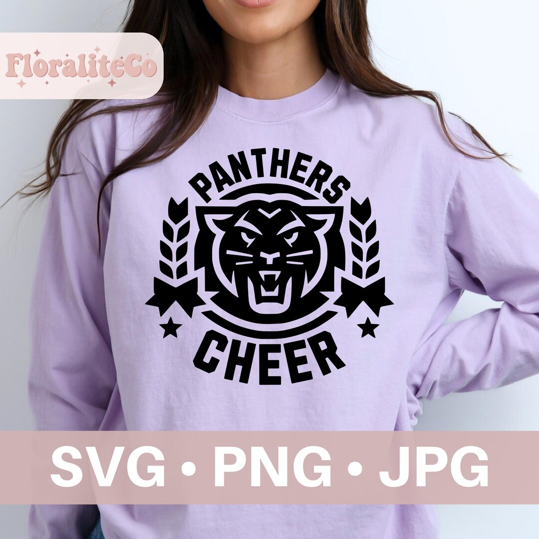 Panthers Cheer SVG, Panthers Football Cheer PNG, Panthers Svg, Panther ...