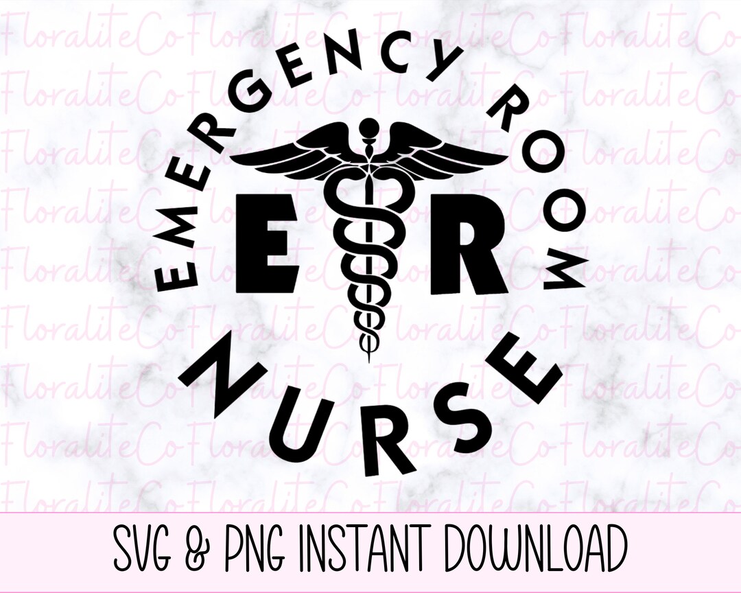 Emergency Department Png ER Nurse Svg ER Sublimation - Etsy Canada