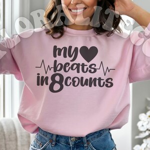 My Heart Beats in 8 Counts Svg, Cheer Competition Svg, Cheer Svg ...