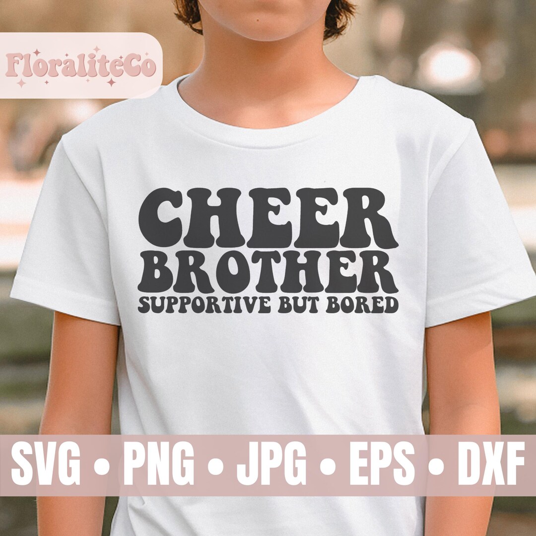Cheer Brother Svg, Cheer Bro Svg, Cheer Mom Svg, Cheerleader Svg, Cheer ...