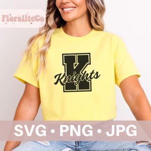 Knights SVG Bundle, School Spirit Cut File, Cheerleading Shirt Svg, Knight Football School ...