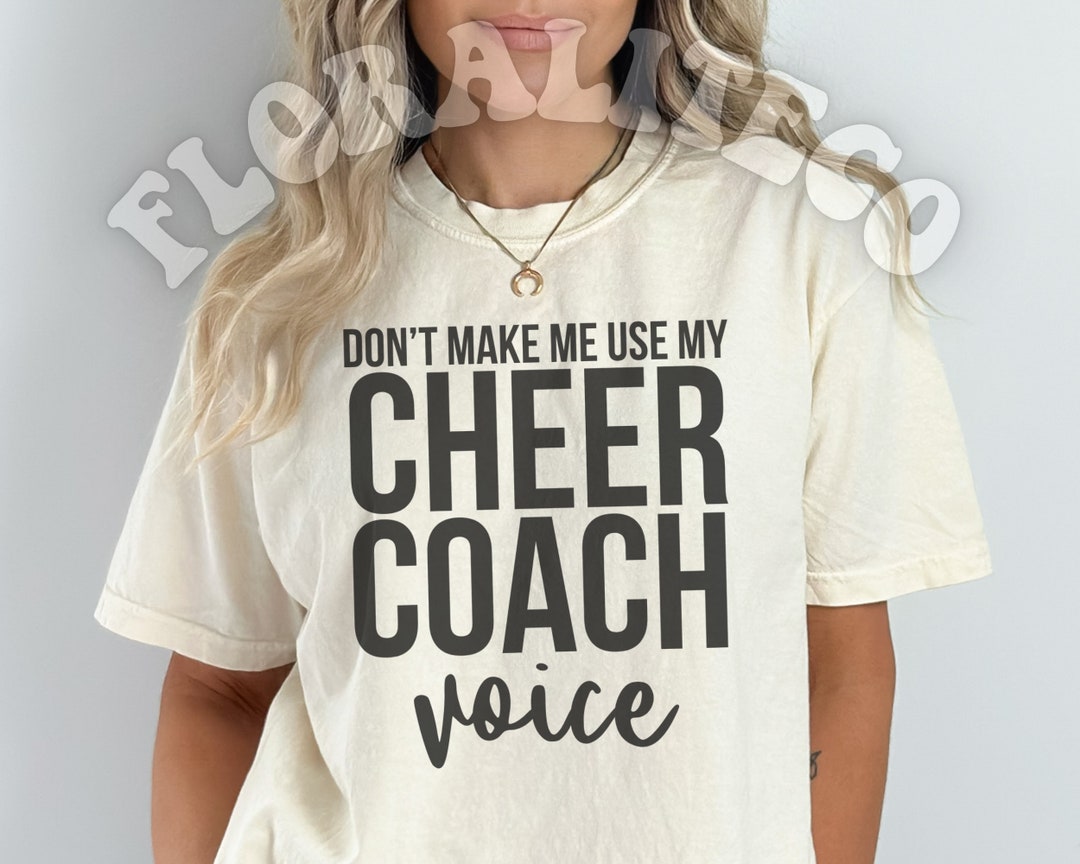 Cheer Coach Voice Svg Cheerleader Svg Cheer Svg Cheer Shirt - Etsy