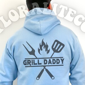 Grill Daddy Svg, Funny Dad Shirt Svg Cut File Png Sublimation, Fathers ...