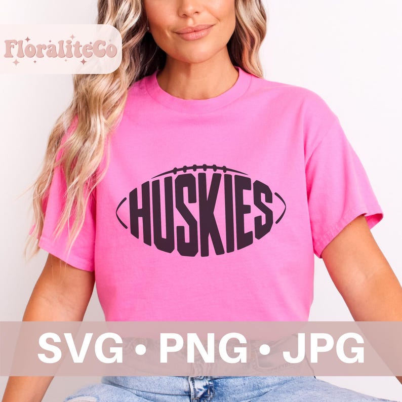 Huskies Svg Png Bundle, Huskies Mascot Svg, Huskies Football Team ...