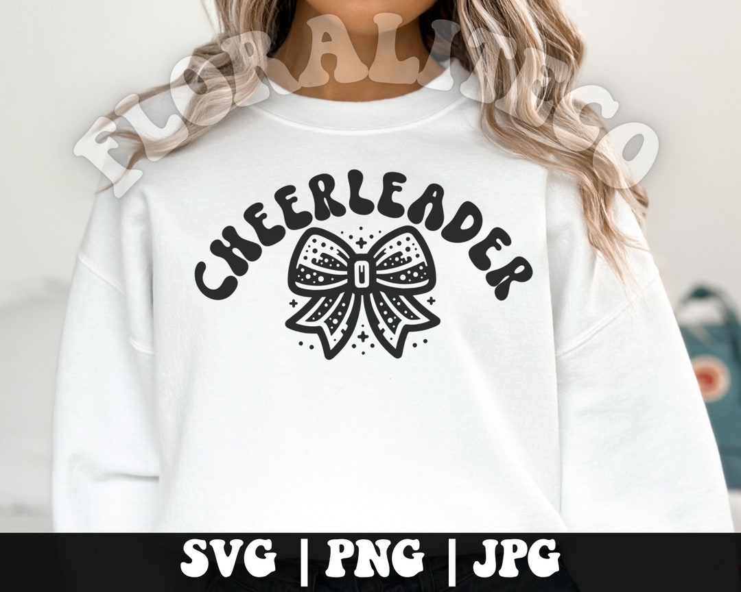 Cheerleader SVG, Cheer SVG, Cheerleader Png, Digital Download Cricut ...