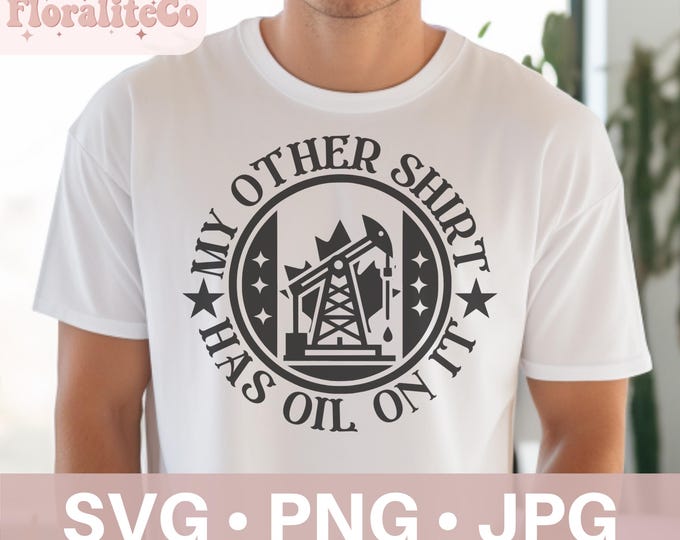 Drilling and Chilling SVG, Oilfield SVG, Oil Rig SVG, Oilfield Worker ...