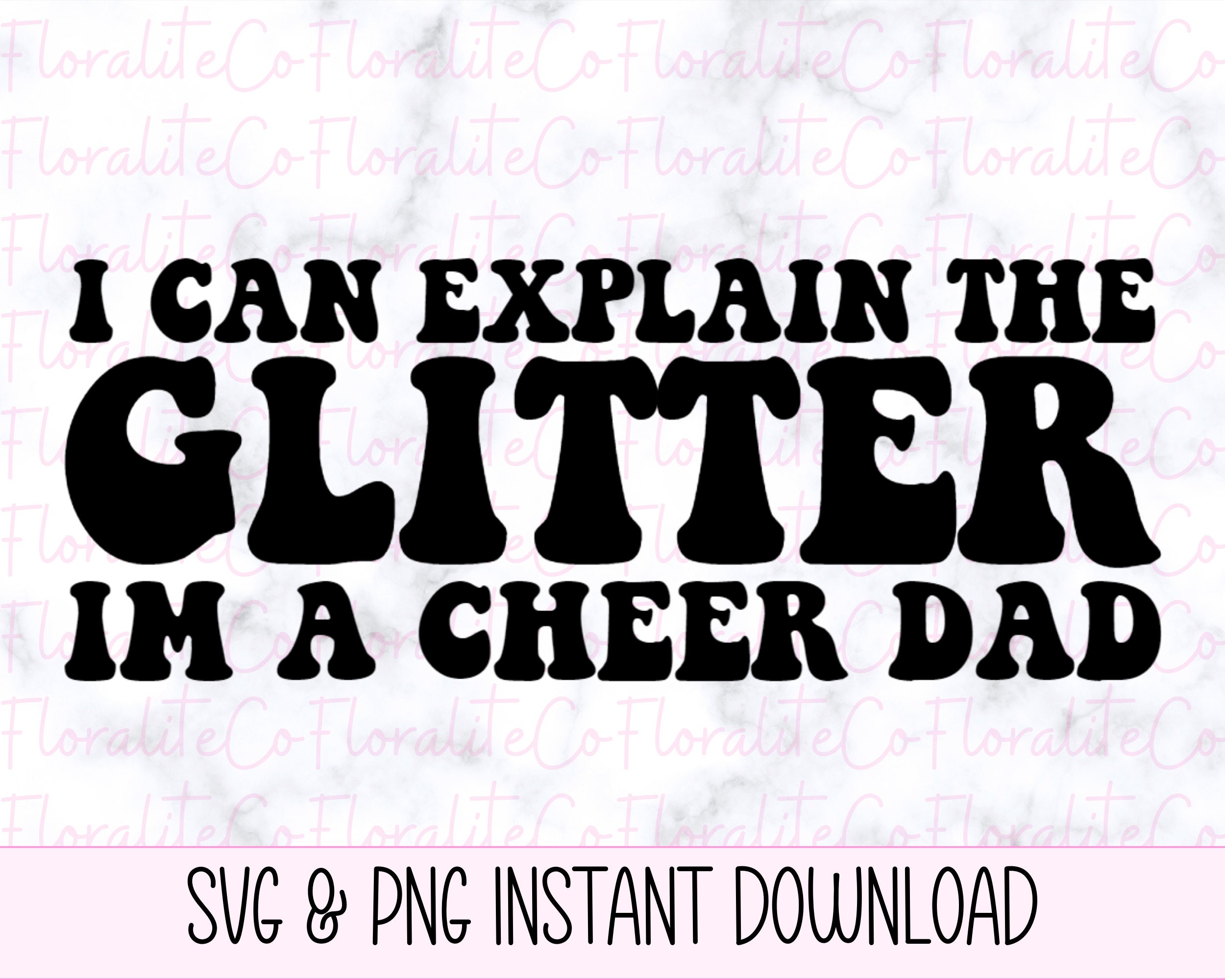 Glitter Cheer Competition Svg Cheer Dad Svg Cheer Family - Etsy Canada