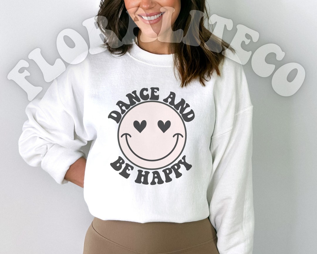 Dance Svg Dance and Be Happy Svg Good Vibes Svg Dancing - Etsy