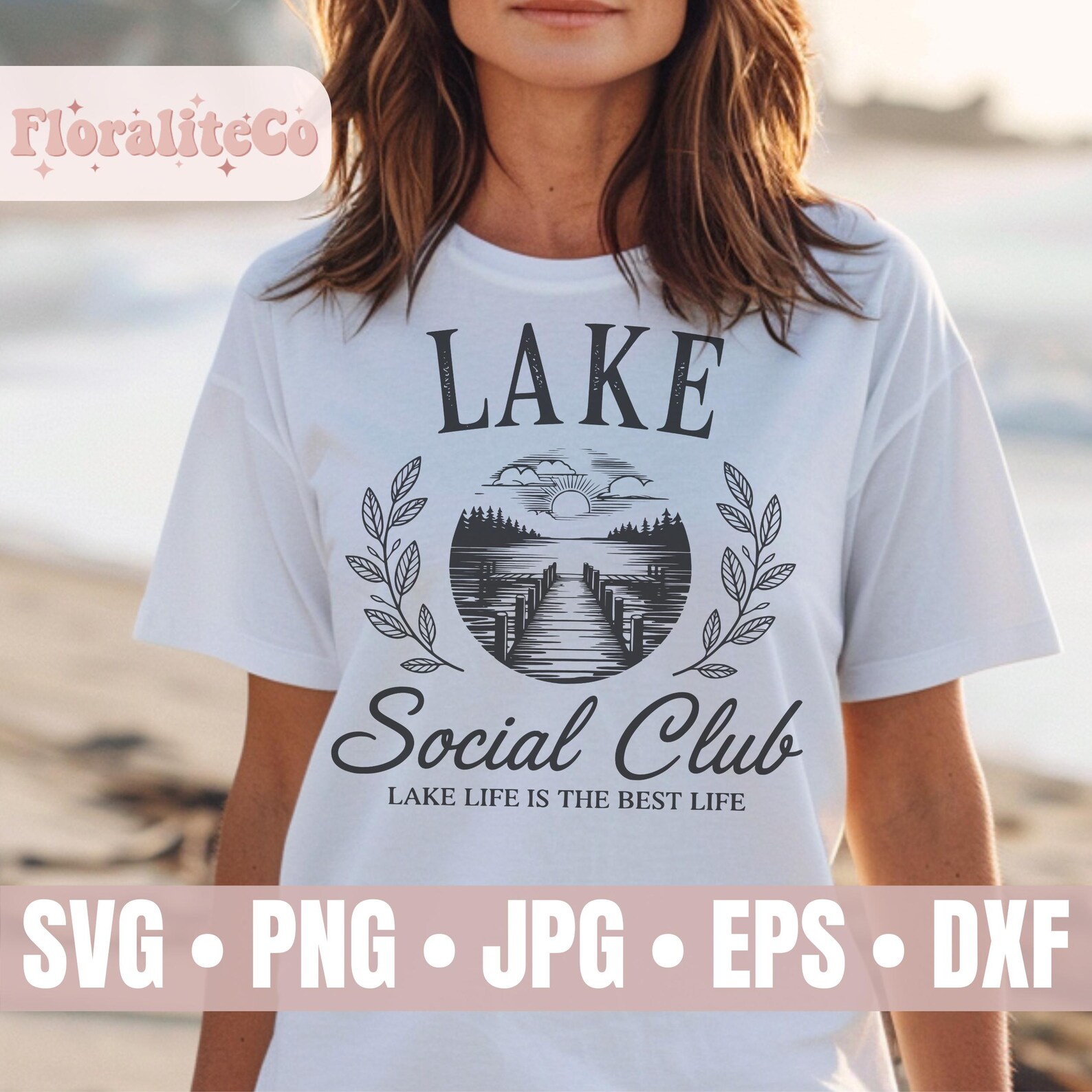 Lake Social Club SVG PNG, Lake Life, Lake Saying, Lake House, Lake Bum ...