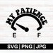 Low Patience SVG, Funny Saying Svg, My Patience is Running Low Png ...