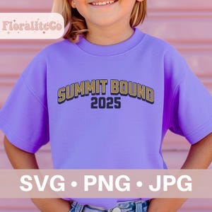Summit Bound SVG PNG, Cheer Summit 2025 Svg, Cheer Svg, Cheer Worlds ...