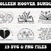 Colleen Hoover SVG Bundle, Colleen Hoover SVG, Book Lover SVG, Colleen ...