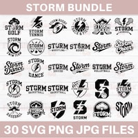 Storm PNG, Storm SVG, Digital Storm, Storm Letters, Go Storm, Storm ...