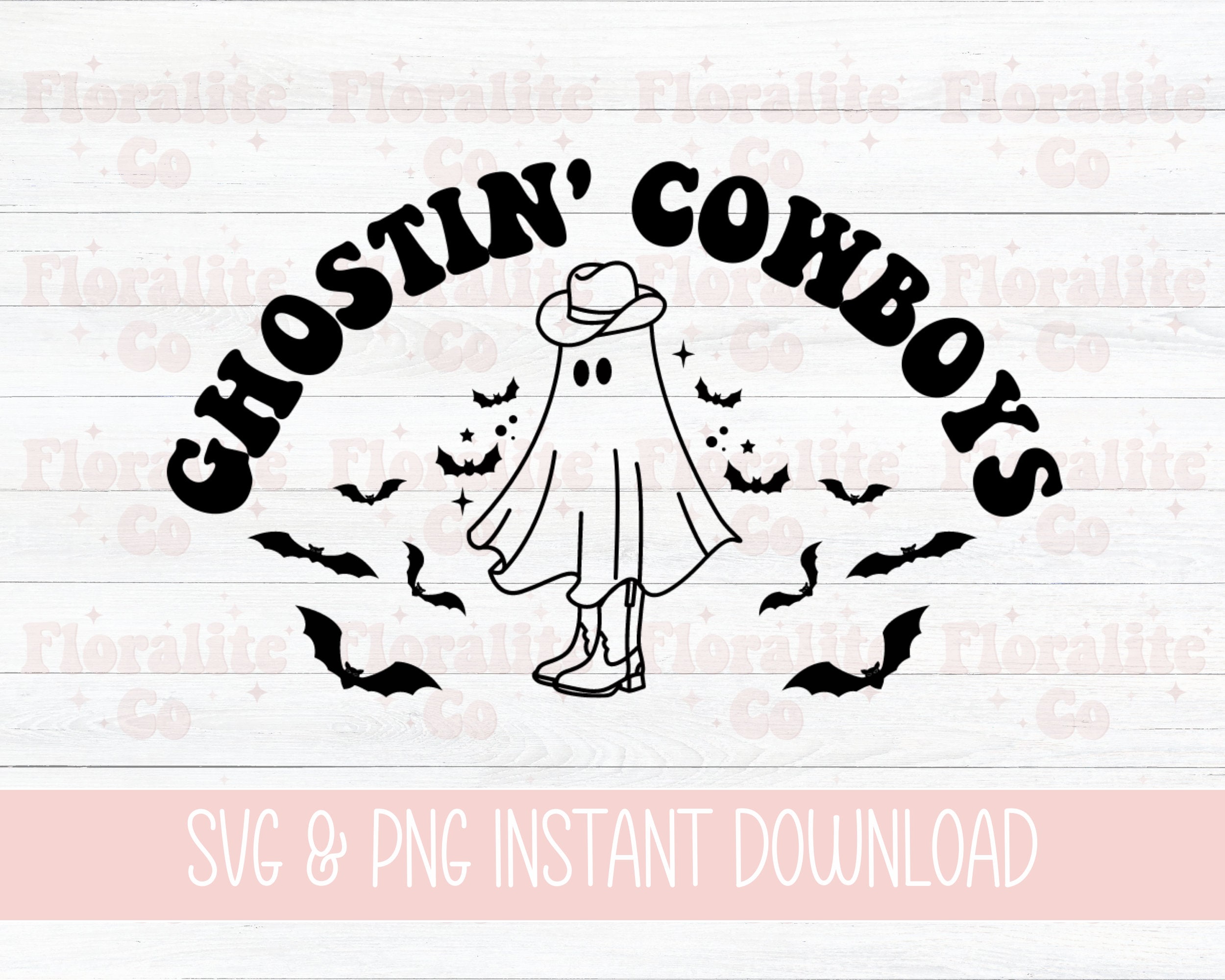 Ghostin' Cowboys SVG PNG Cowboy Ghost Svg Halloween Svg - Etsy Canada