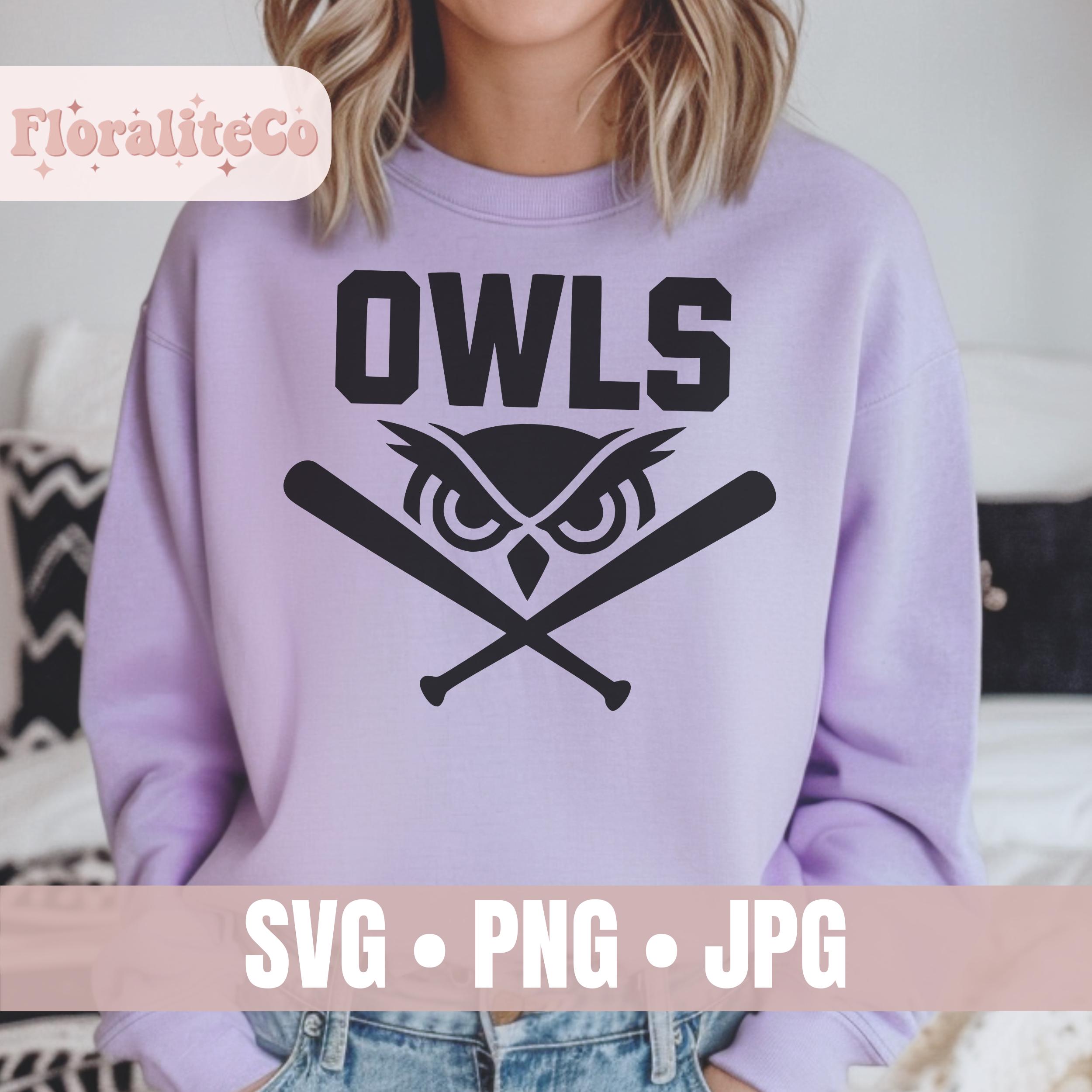 Go Owls Svg, Owls Svg Bundle, Owls Pride, Owls Mascot Svg, High School ...