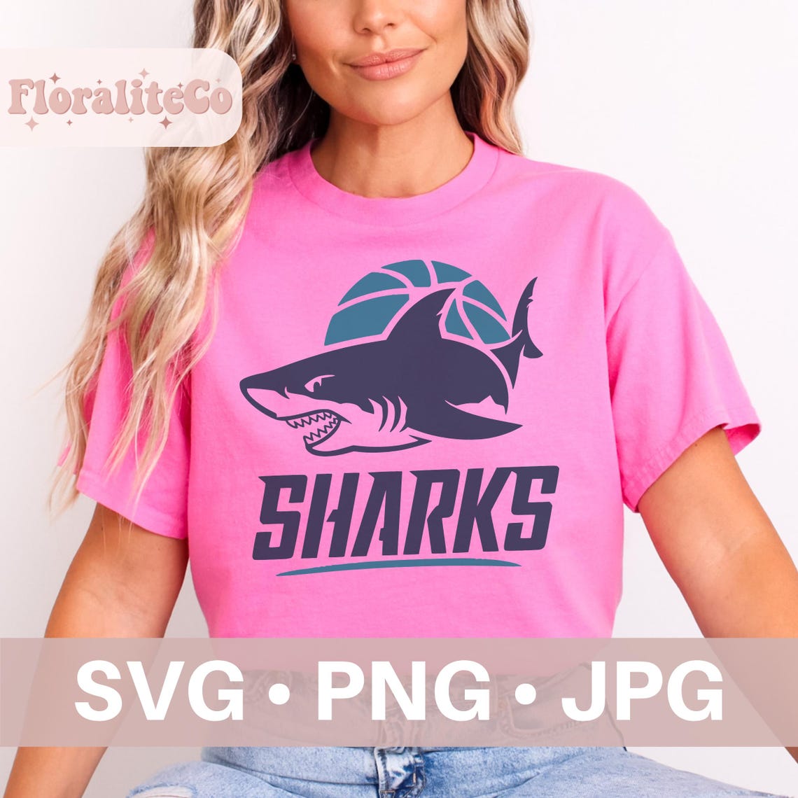 Sharks Mascot Svg Bundle, Cricut, Silhouette, Sharks Sports Team Logo ...