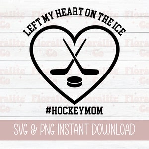 Hockey Mom SVG, Hockey Mom Png, Love Hockey Svg, Hockey Puck SVG, Mom ...