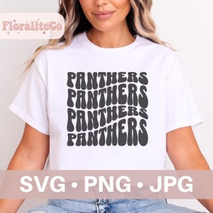 Panthers Football Svg, Panthers Cheerleading Svg, Panthers Mascot Svg ...