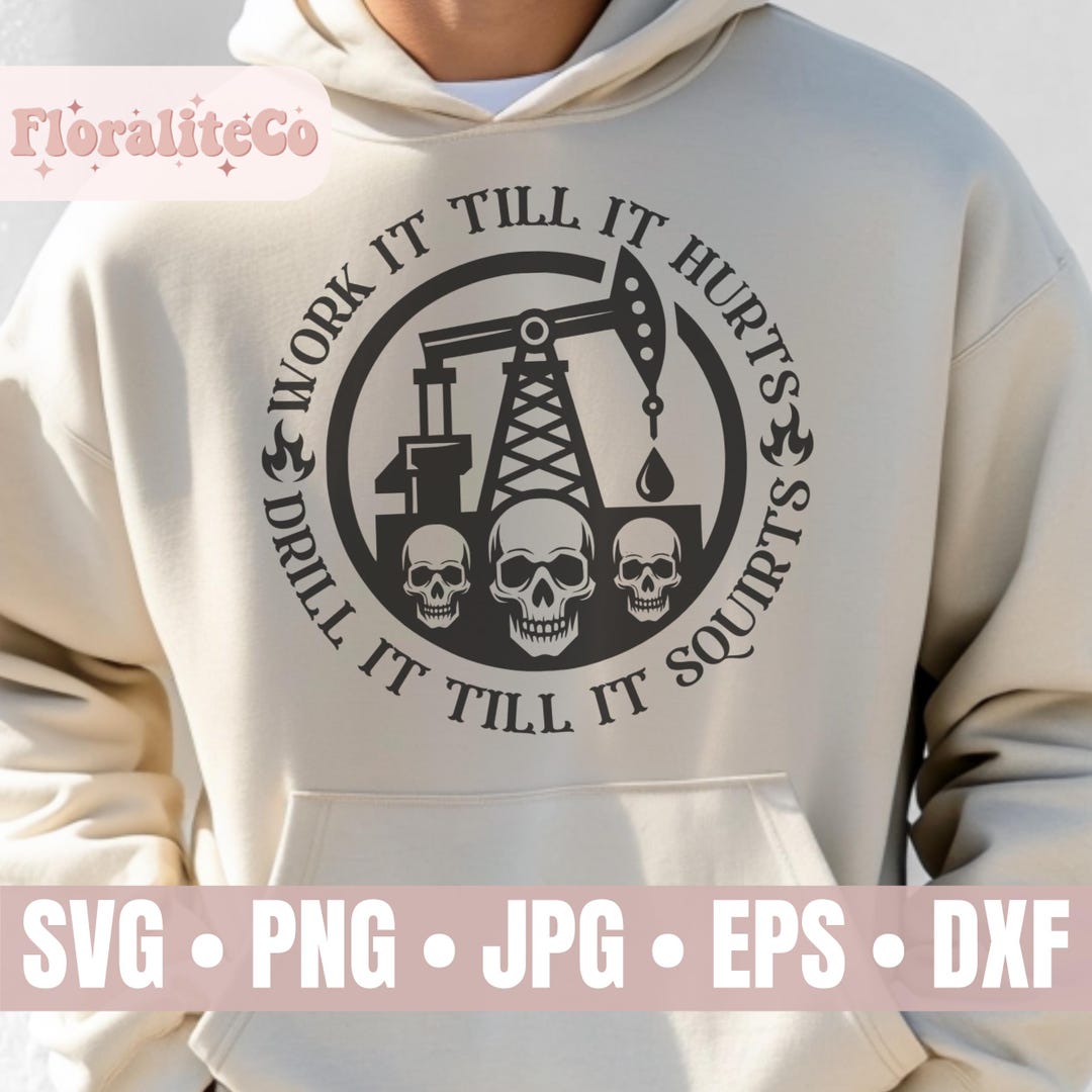 Oilfield Roughneck Skull Hard Hat PNG, Roughneck PNG, Oilfield Worker Png, SVG, Sublimation ...
