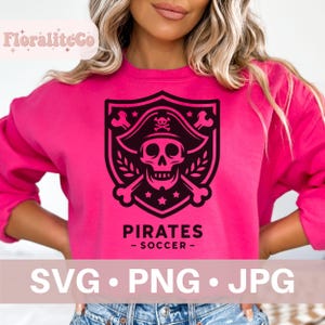 Pirates Svg Png Bundle, Pirates Football Team, Pirates Cheer Shirt ...