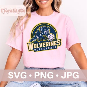 Wolverines SVG PNG Bundle, Wolverines School Spirit, Sports Football ...