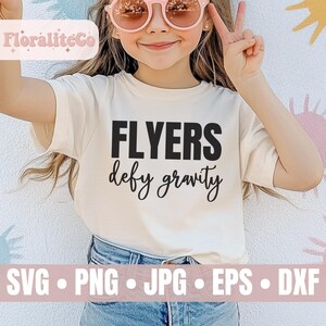 Cheer Flyer Svg Png, Flyers Defy Gravity Svg, Funny Cheerleading Svg ...