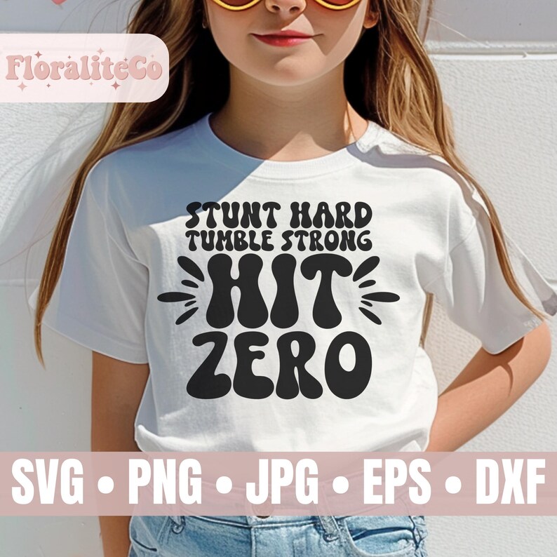 Hit Zero, Cheer Svg, Cheerleading Svg, Cheerleader Svg, Stunt and ...