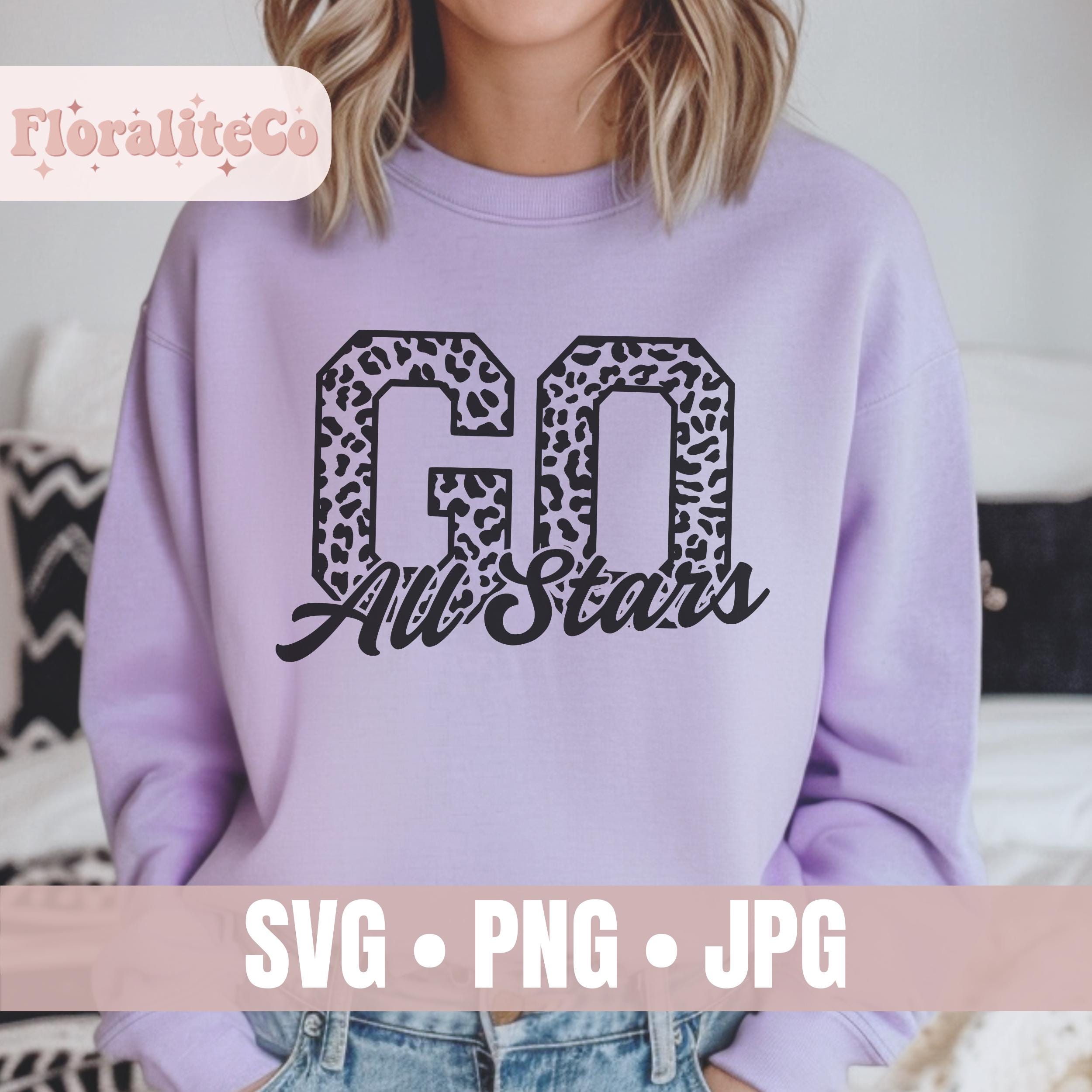 All Stars Mascot SVG PNG, Football Shirt, Volleyball Svg, Softball Team ...