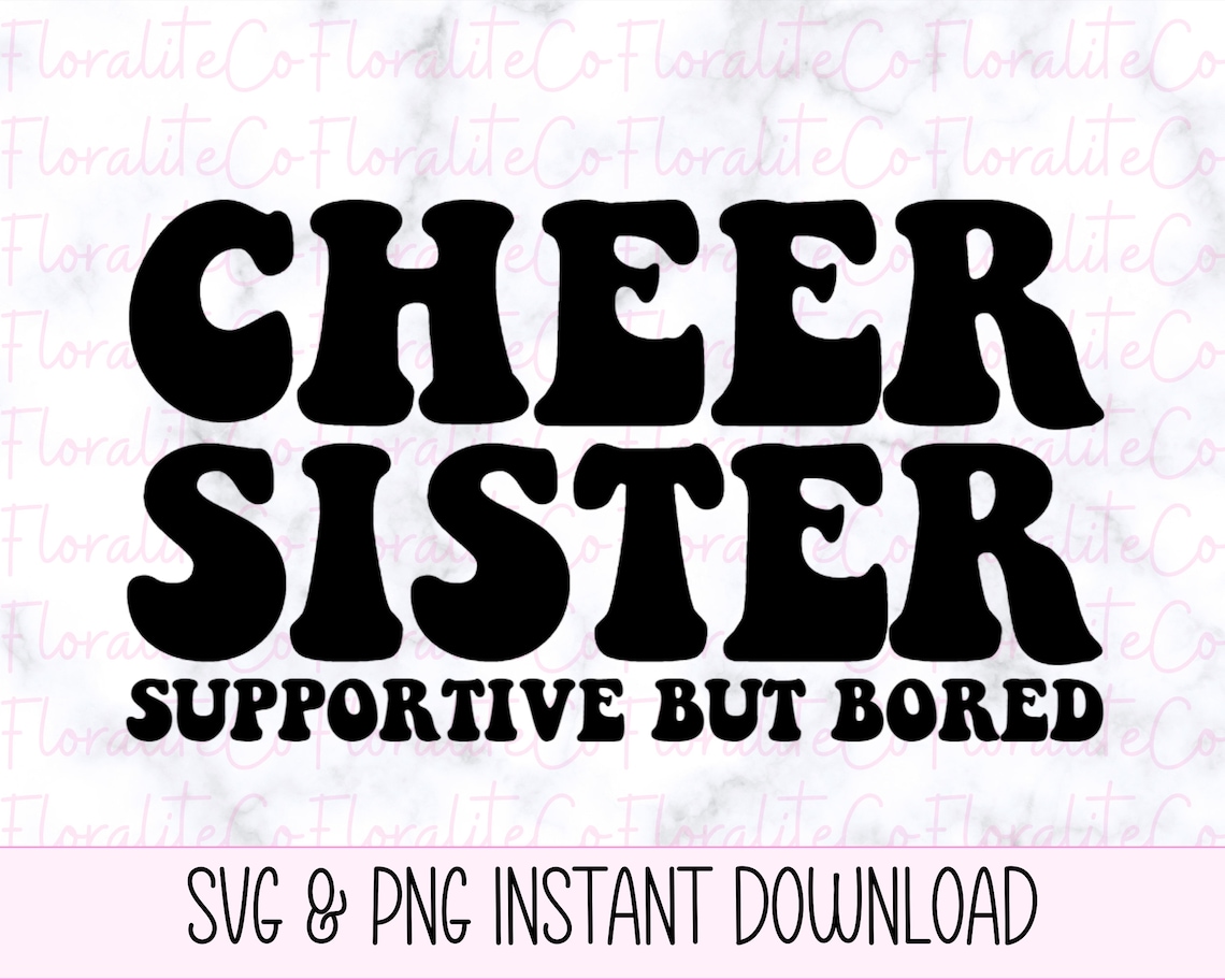 Cheer Sister SVG Cheer Sis SVG Cheer Family SVG Sister Svg - Etsy Canada