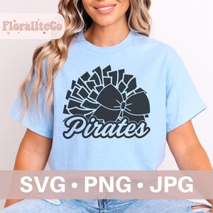 Pirates Svg Png Bundle, Pirates Football Team, Pirates Cheer Shirt ...