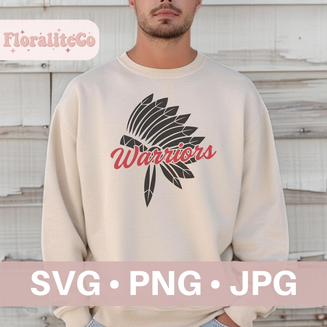 Warriors Svg, Warrior Pride Svg, Warriors Cheerleading, Warriors ...