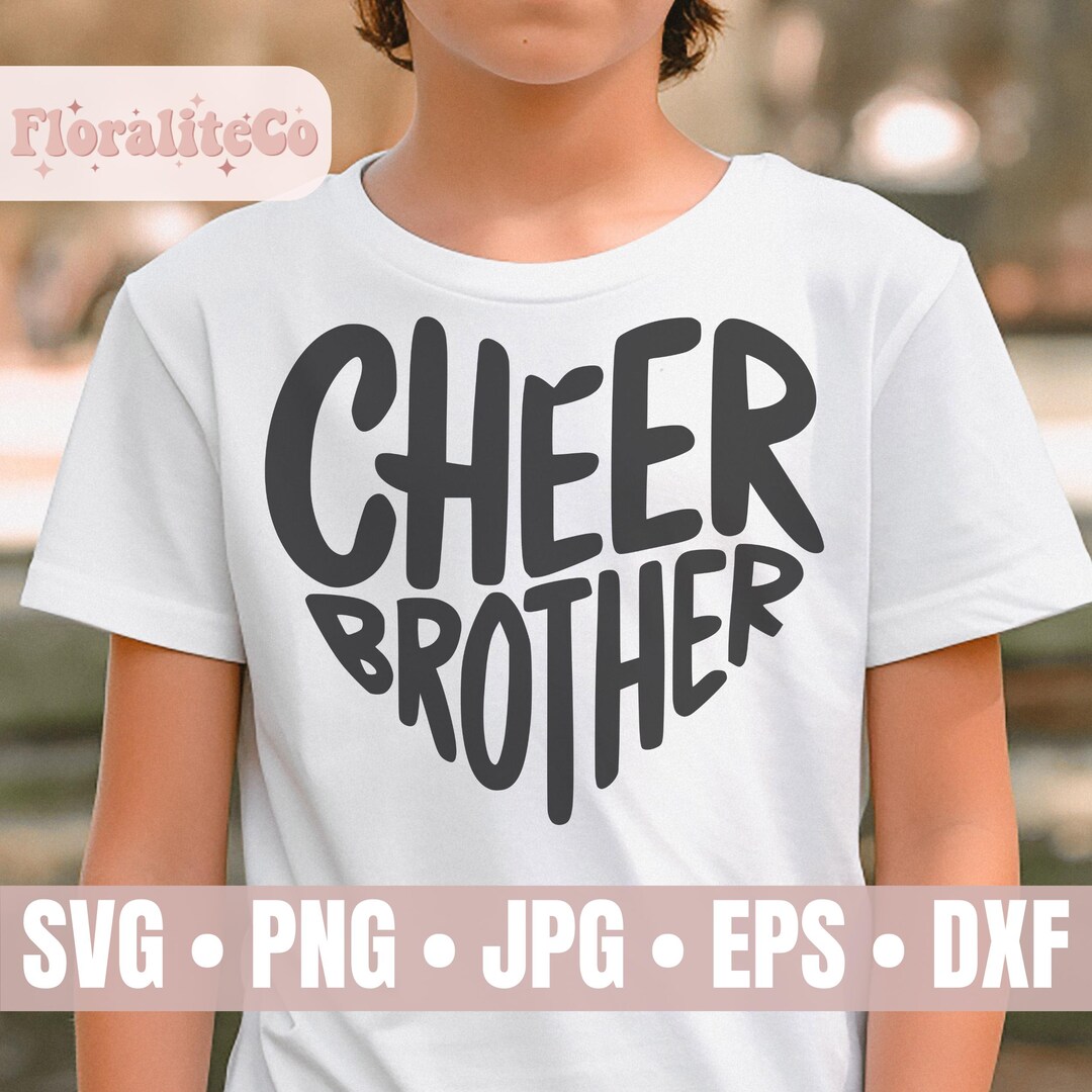 Cheer Brother Svg Png, Cheer Bro, Cheer Mom Svg, Cheer Life Svg, Cheer ...