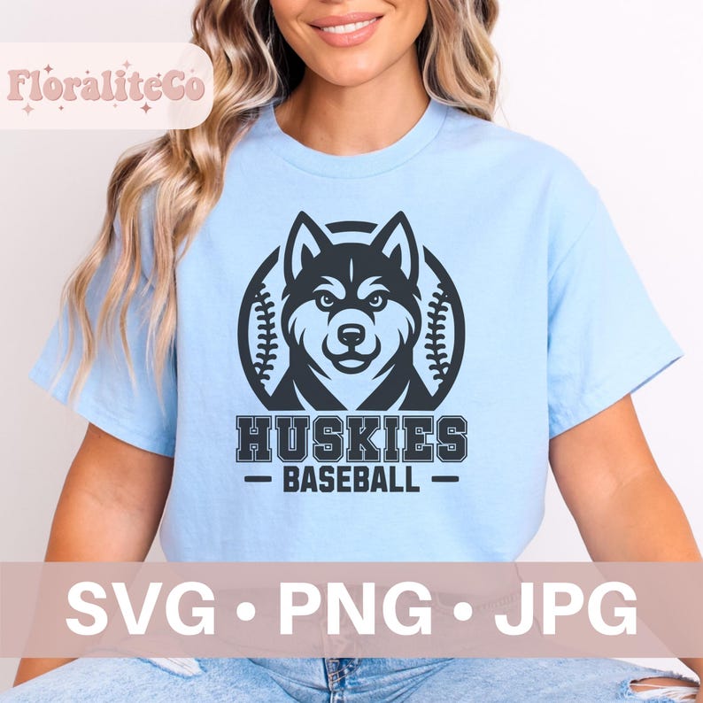 Huskies Svg Png Bundle, Huskies Mascot Svg, Huskies Football Team ...