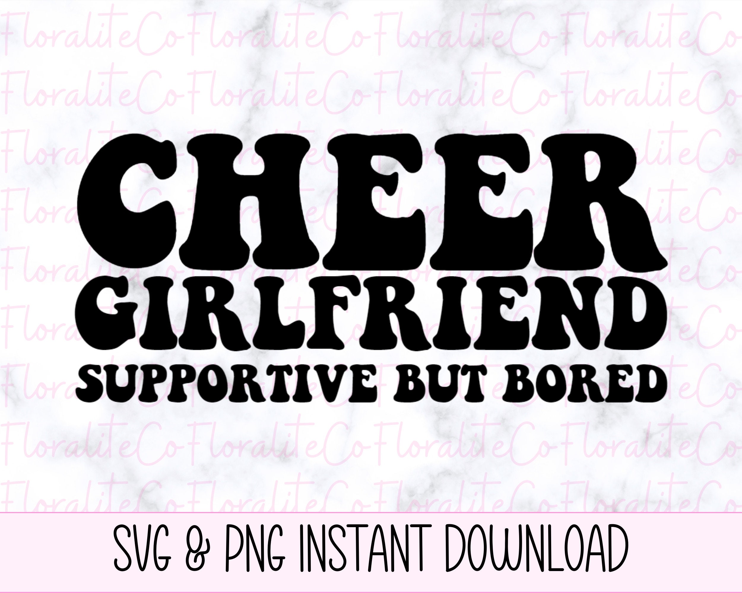 Cheer Girlfriend Svg Cheer Gf Svg Funny Cheer Svg - Etsy