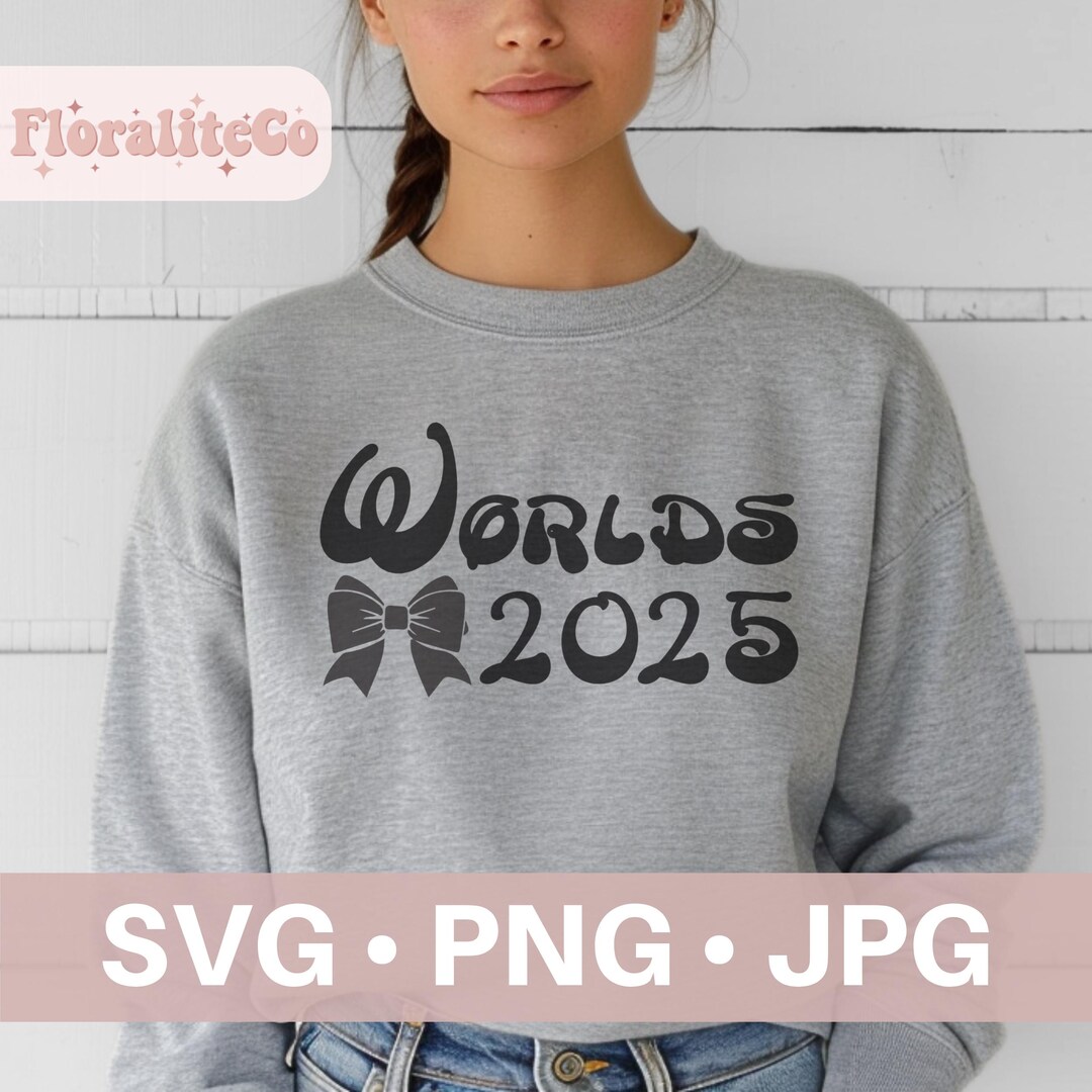 Cheer Worlds 2025 svg, Cheer Summit svg, Cheer Svg, Cheerleading Svg ...