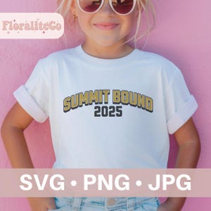 Summit Bound SVG PNG, Cheer Summit 2025 Svg, Cheer Svg, Cheer Worlds ...