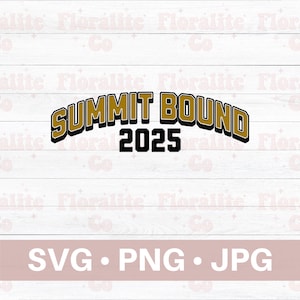 Summit Bound SVG PNG, Cheer Summit 2025 Svg, Cheer Svg, Cheer Worlds ...